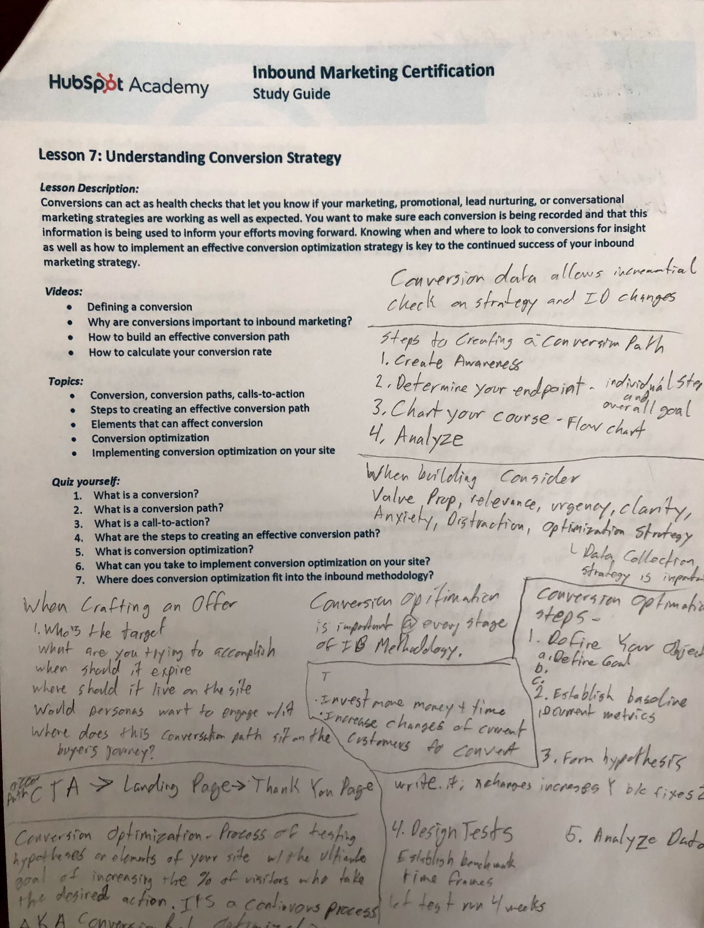 Review: Hubspot Academy – Inbound Marketing | The Unknown Marketer